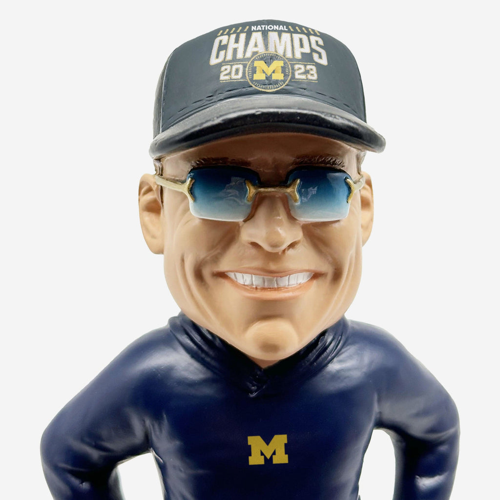 Jim Harbaugh Michigan Wolverines We Did That Bobblehead FOCO