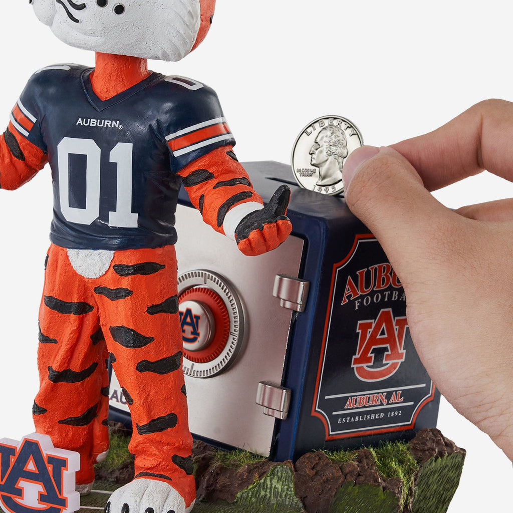 Aubie the Tiger Auburn Tigers Mascot Bank Bobblehead FOCO