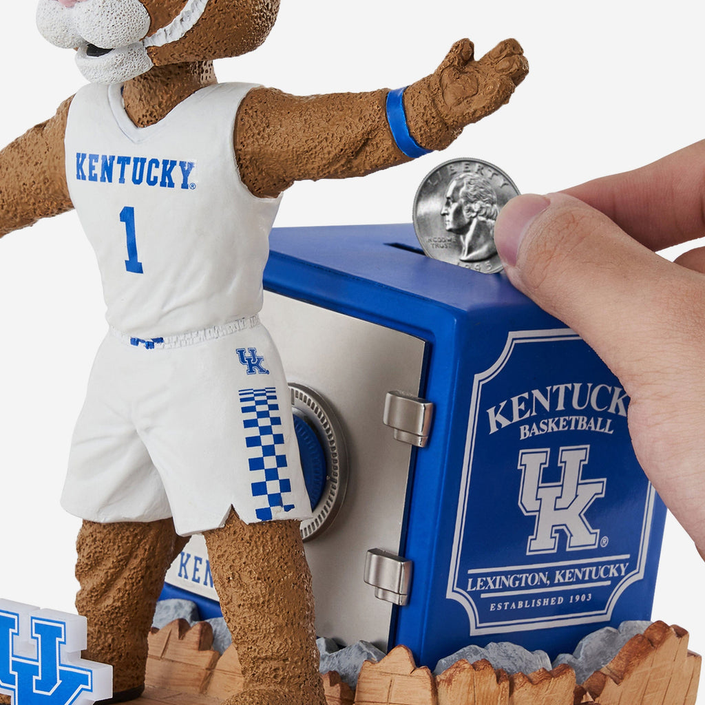 Scratch Kentucky Wildcats Mascot Bank Bobblehead FOCO