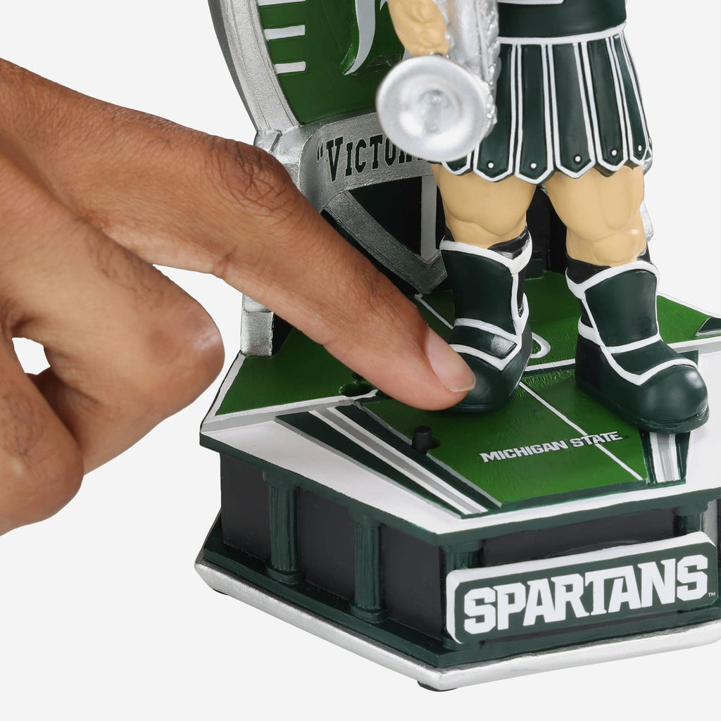 Sparty Michigan State Spartans Fight Song Mascot Bobblehead FOCO