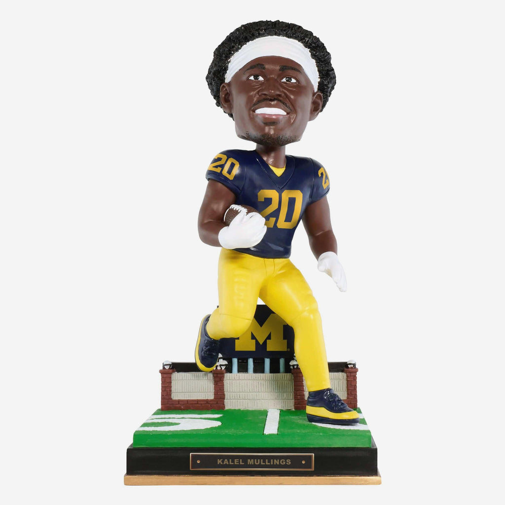 Kalel Mullings Michigan Wolverines Gates Series Bobblehead FOCO