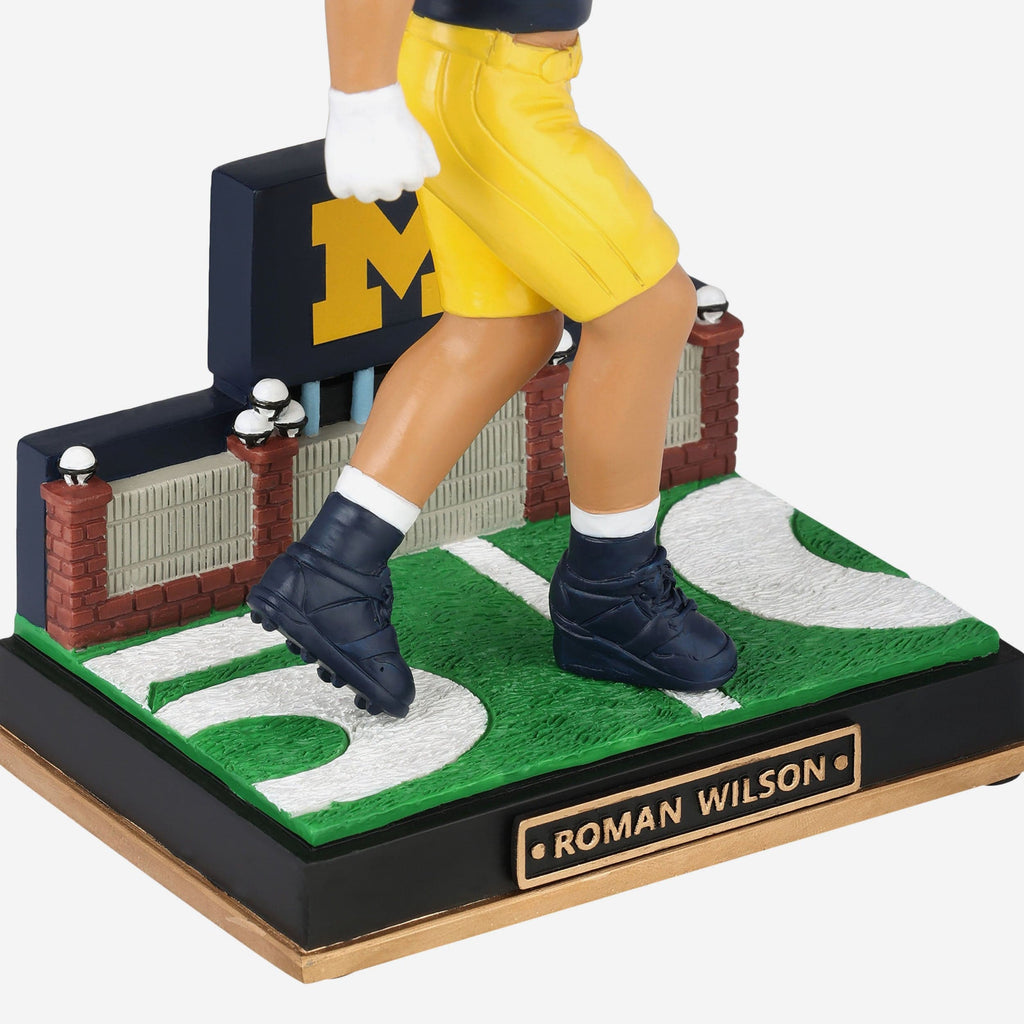 Roman Wilson Michigan Wolverines Gates Series Bobblehead FOCO