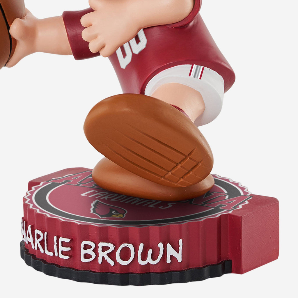 Arizona Cardinals Charlie Brown Peanuts Bighead Bobblehead FOCO
