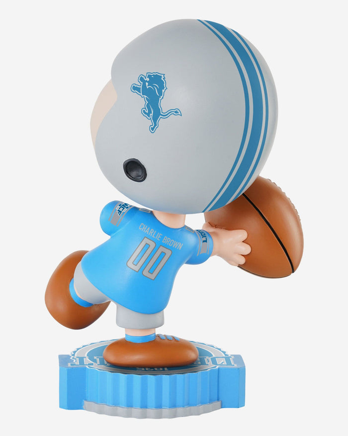 Detroit Lions Charlie Brown Peanuts Bighead Bobblehead FOCO