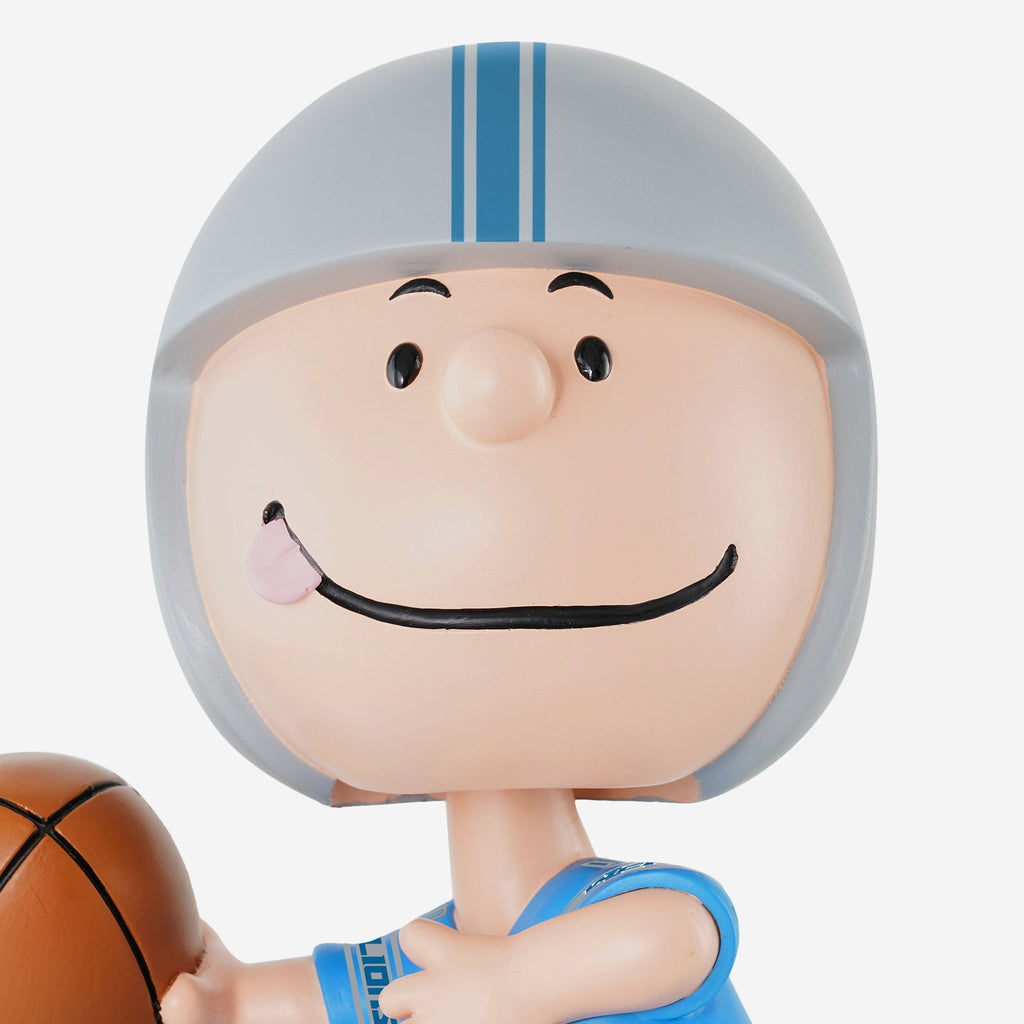 Detroit Lions Charlie Brown Peanuts Bighead Bobblehead FOCO