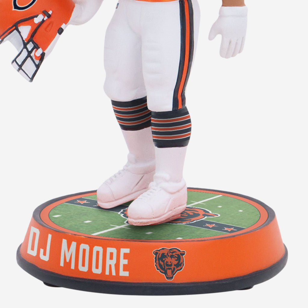 DJ Moore Chicago Bears Alternate Uniform Field Stripe Bighead Bobblehe FOCO