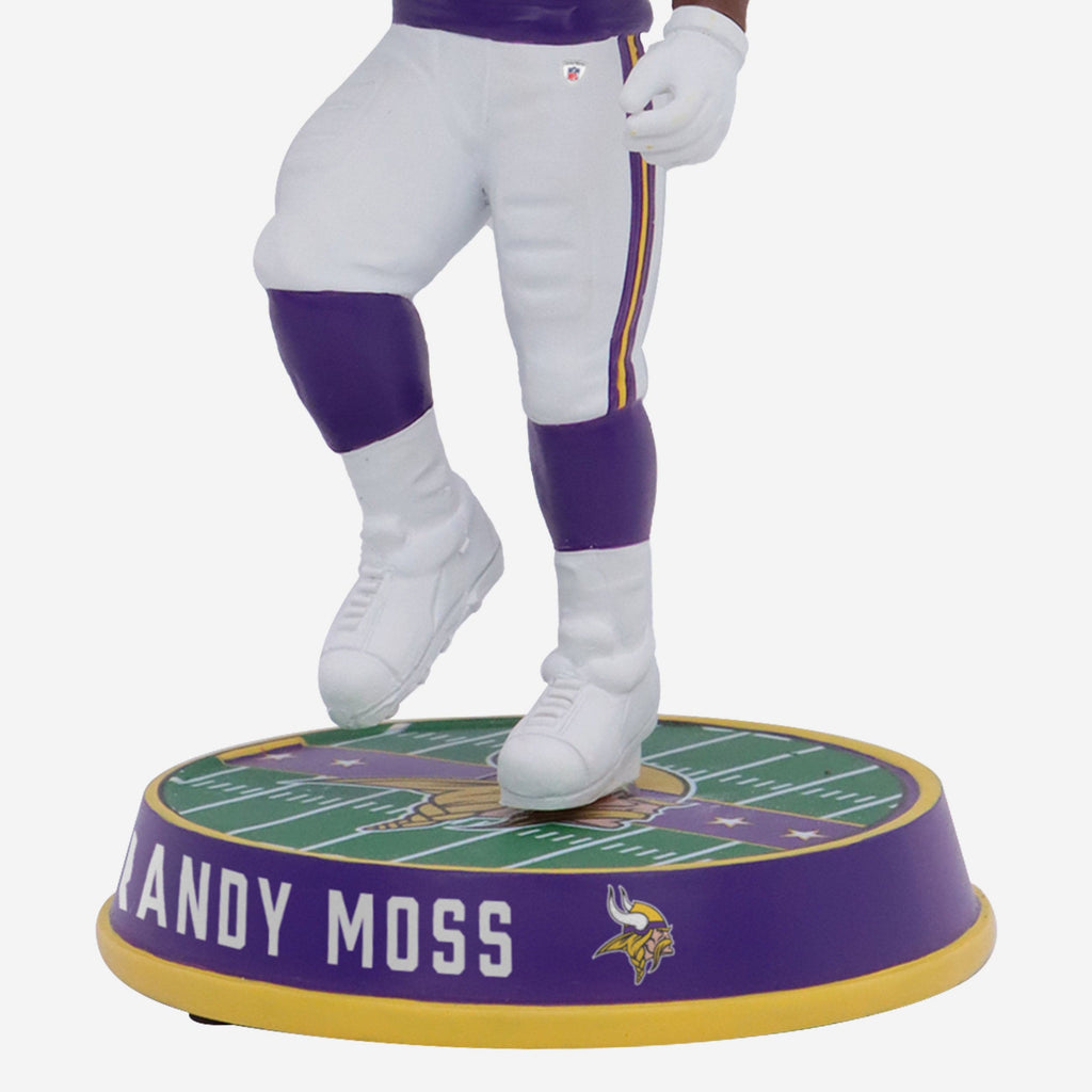 Randy Moss Minnesota Vikings Field Stripe Bighead Bobblehead FOCO