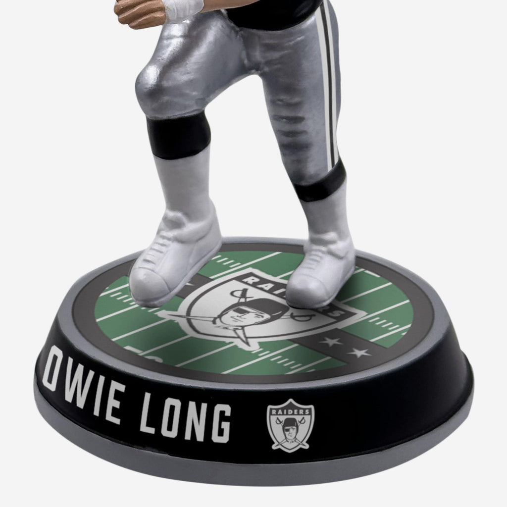 Howie Long Los Angeles Raiders Field Stripe Bighead Bobblehead FOCO