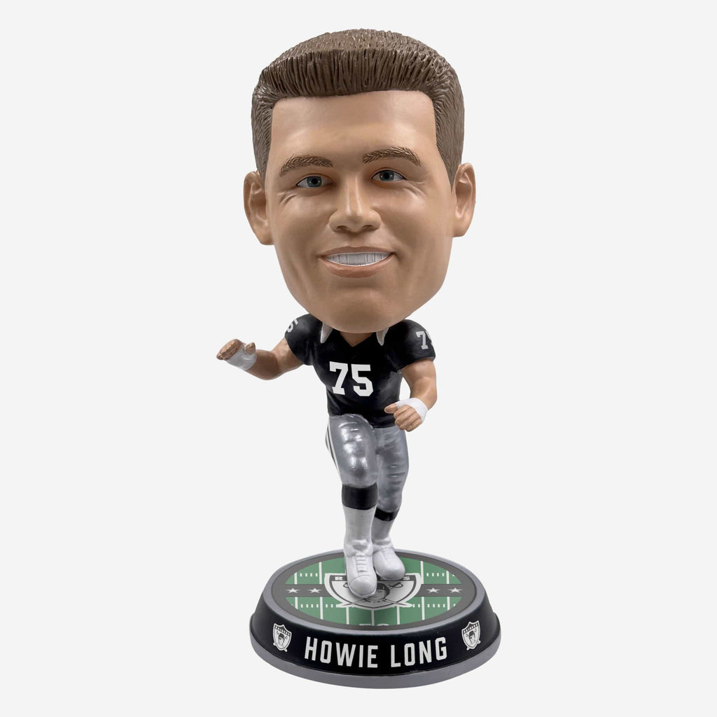 Howie Long Los Angeles Raiders Field Stripe Bighead Bobblehead FOCO
