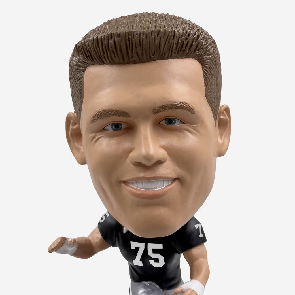 Howie Long Los Angeles Raiders Field Stripe Bighead Bobblehead FOCO
