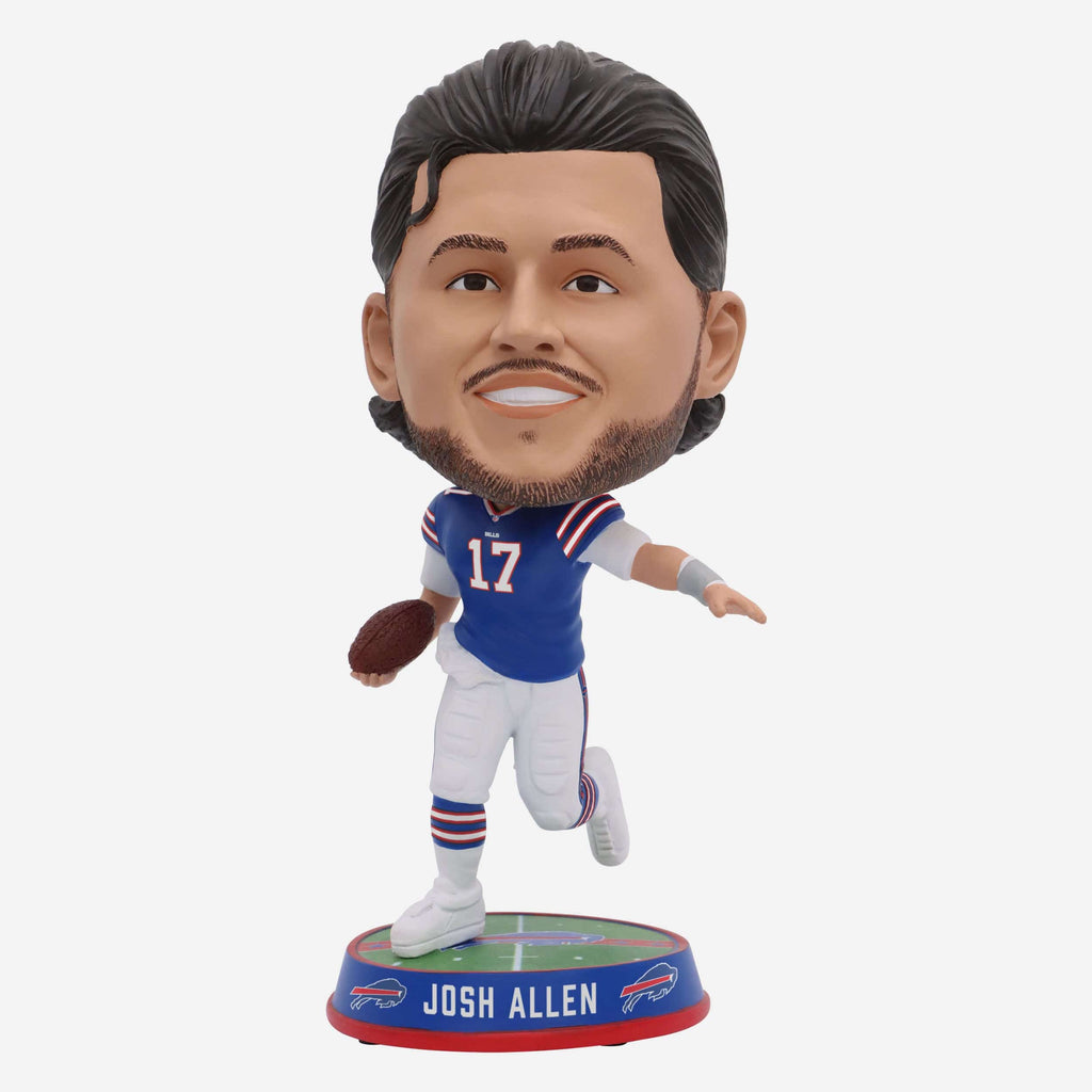 Josh Allen Buffalo Bills Field Stripe Bighead Bobblehead FOCO