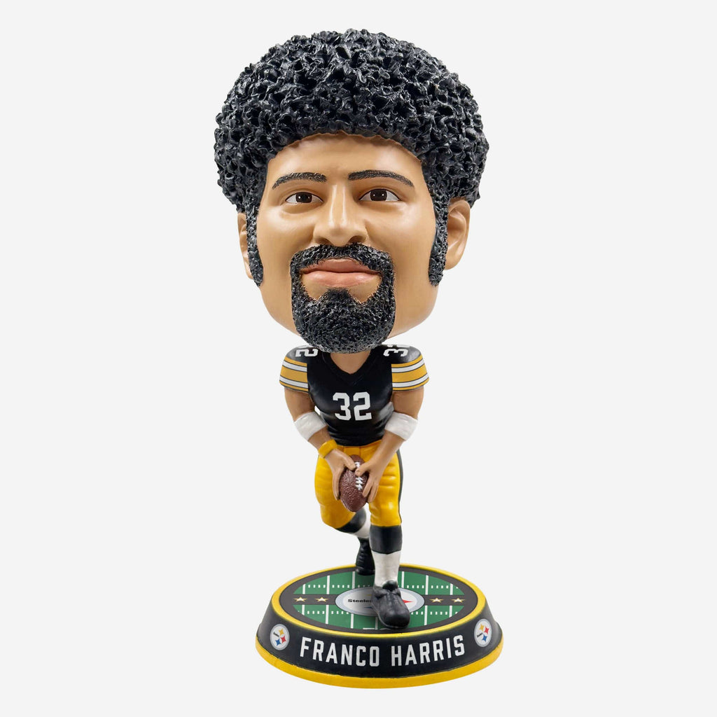 Franco Harris Pittsburgh Steelers Field Stripe Bighead Bobblehead FOCO