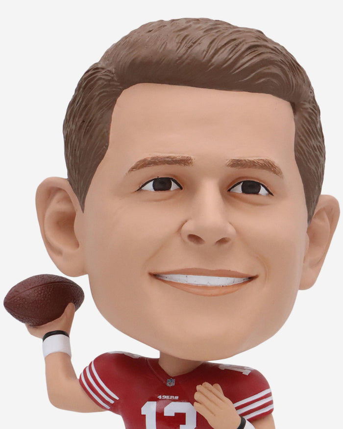 Brock Purdy San Francisco 49ers Field Stripe Bighead Bobblehead FOCO