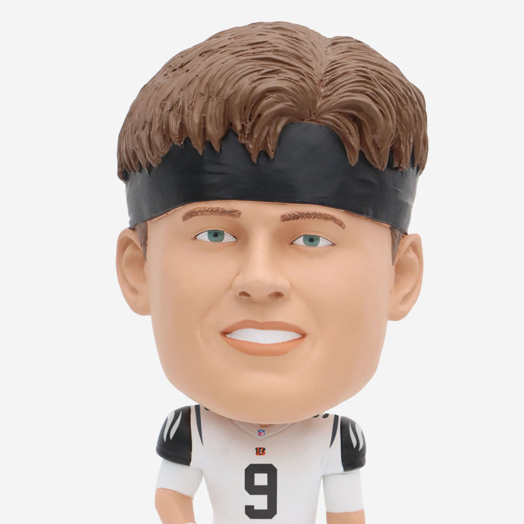 Joe Burrow Cincinnati Bengals White Tiger Stripe Uniform Field Stripe FOCO