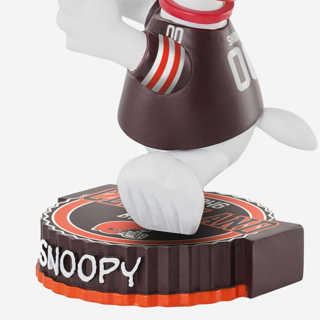 Cleveland Browns Snoopy Peanuts Bighead Bobblehead FOCO