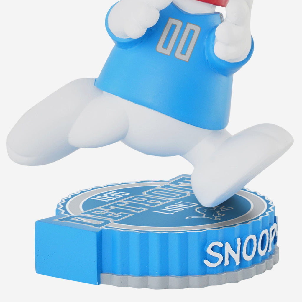 Detroit Lions Snoopy Peanuts Bighead Bobblehead FOCO