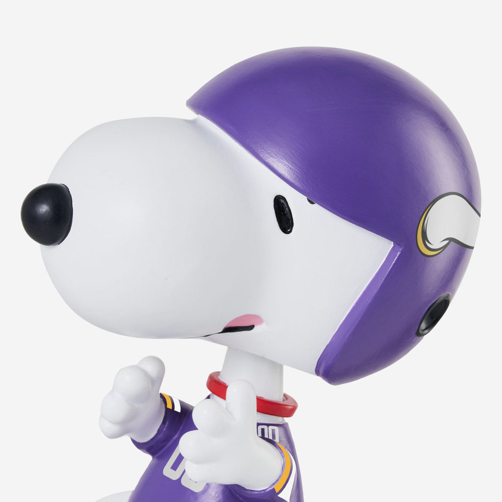 Minnesota Vikings Snoopy Peanuts Bighead Bobblehead FOCO