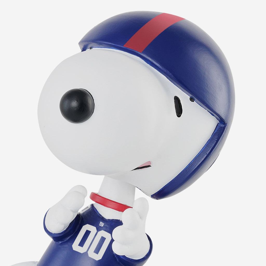 New York Giants Snoopy Peanuts Bighead Bobblehead FOCO