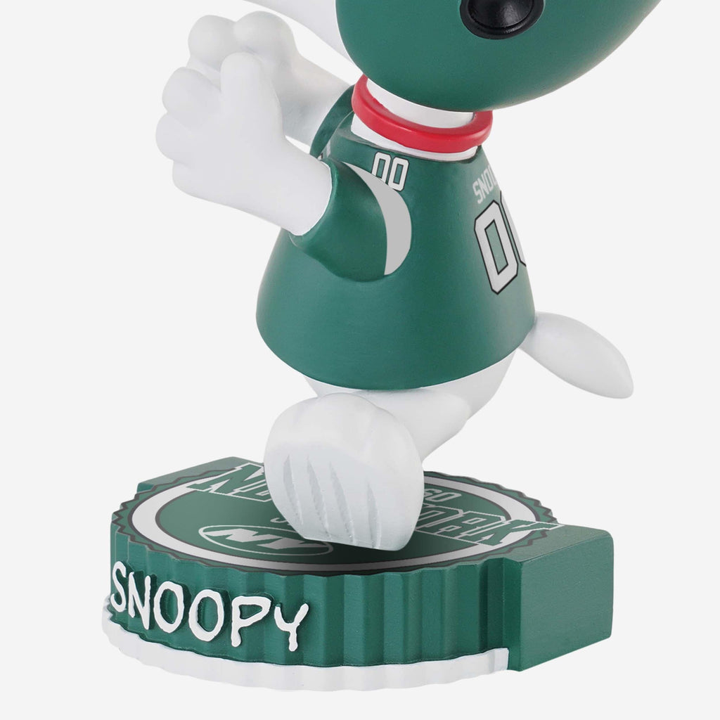New York Jets Snoopy Peanuts Bighead Bobblehead FOCO