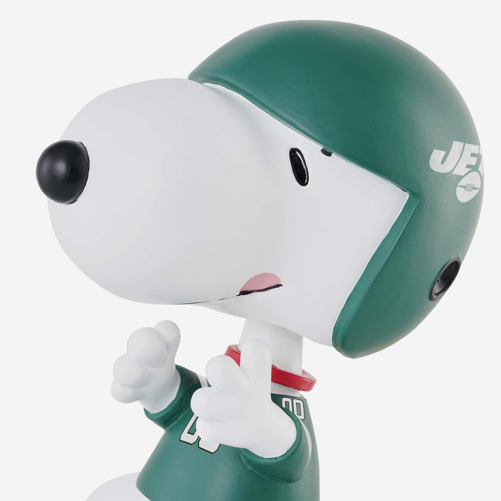 New York Jets Snoopy Peanuts Bighead Bobblehead FOCO