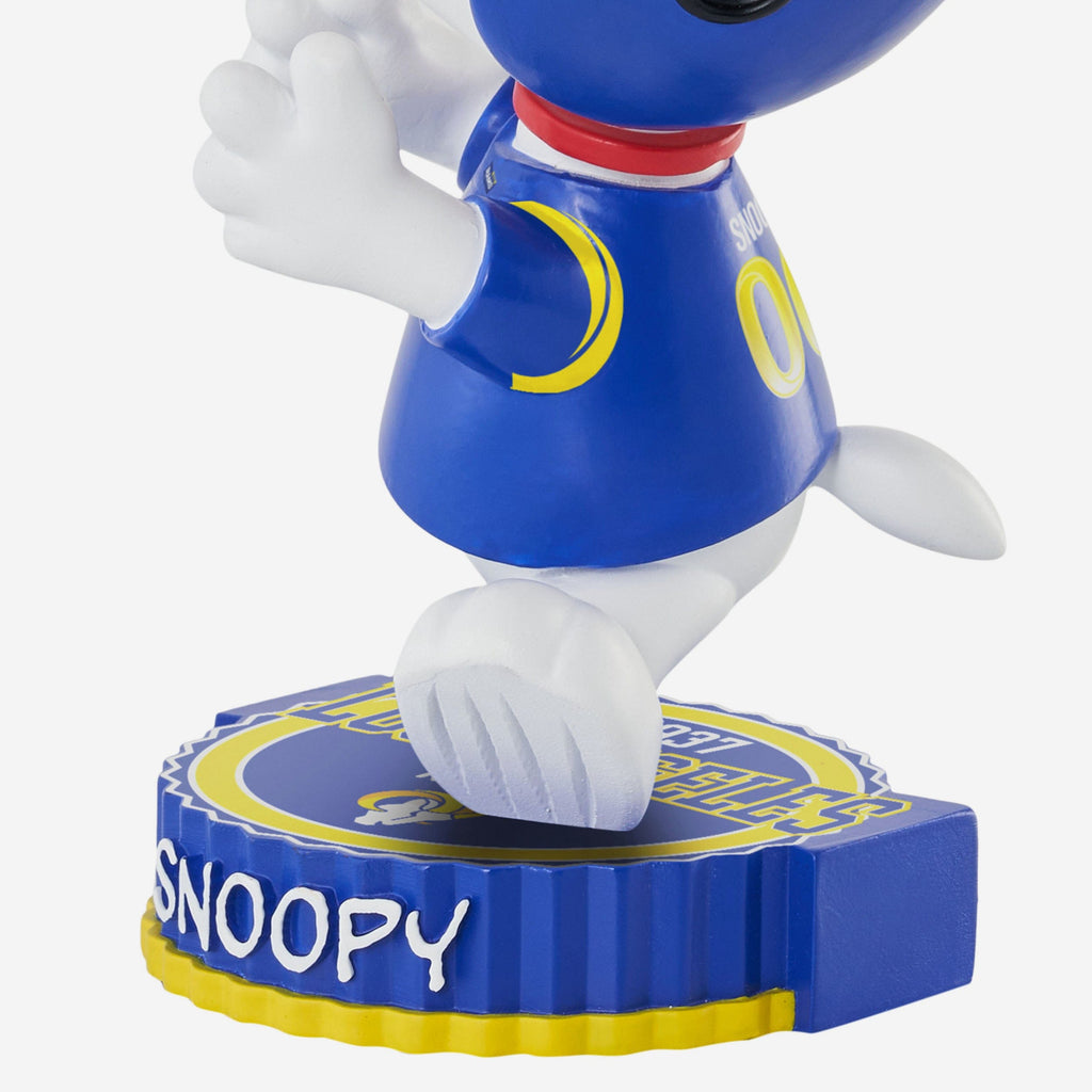Los Angeles Rams Snoopy Peanuts Bighead Bobblehead FOCO