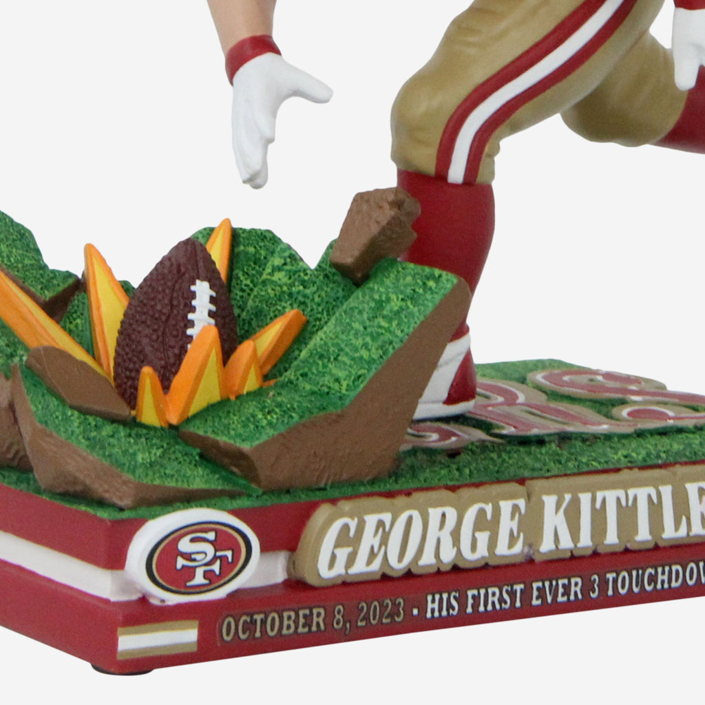 George Kittle San Francisco 49ers Gamebreaker Bobblehead FOCO