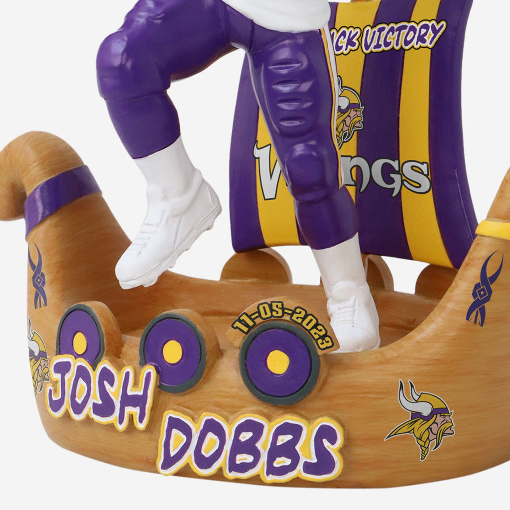 Joshua Dobbs Minnesota Vikings Gamebreaker Bobblehead FOCO