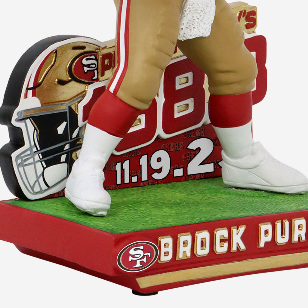 Brock Purdy San Francisco 49ers Perfect Day Bobblehead FOCO
