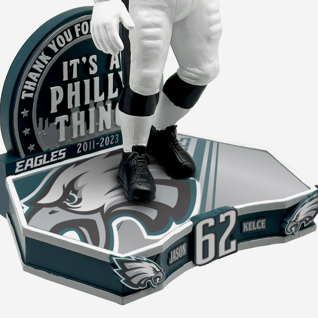 Jason Kelce Philadelphia Eagles Retirement Bobblehead FOCO