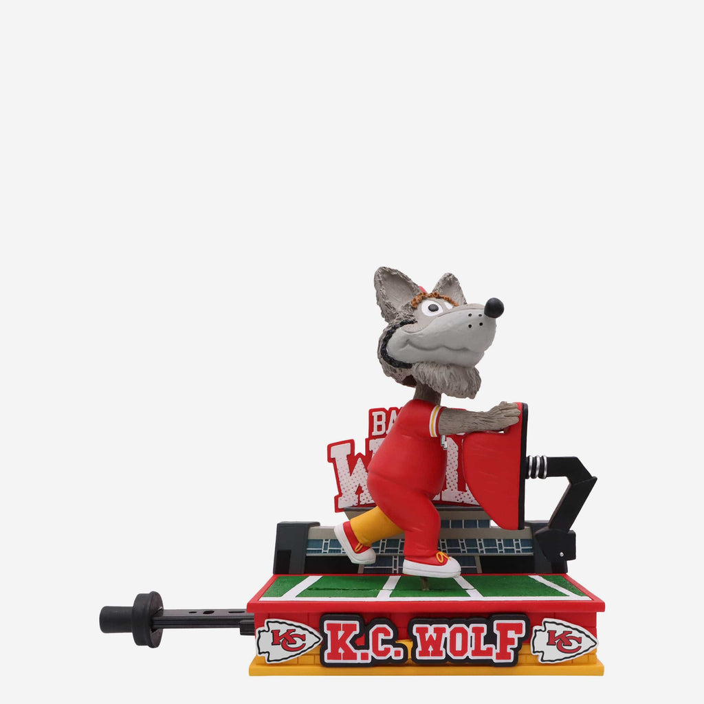 KC Wolf Kansas City Chiefs 2023 Training Camp Mascot Bobblehead FOCO