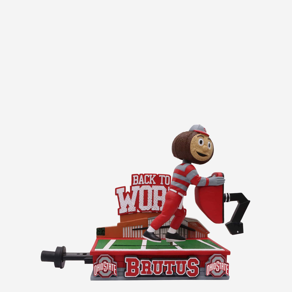 Brutus Buckeye Ohio State Buckeyes 2023 Training Camp Mascot Bobblehea FOCO