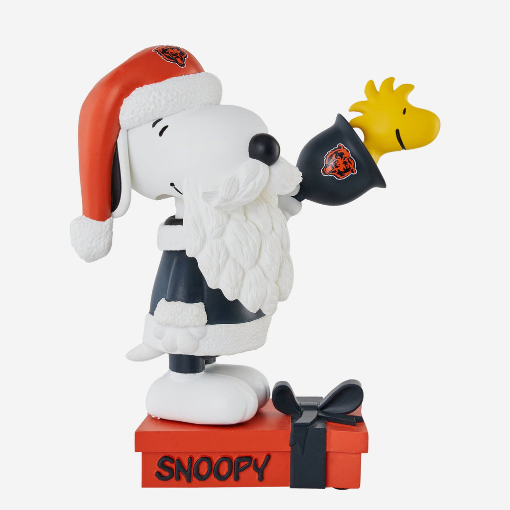 Chicago Bears Snoopy & Woodstock Peanuts Christmas Special Bobblehead FOCO