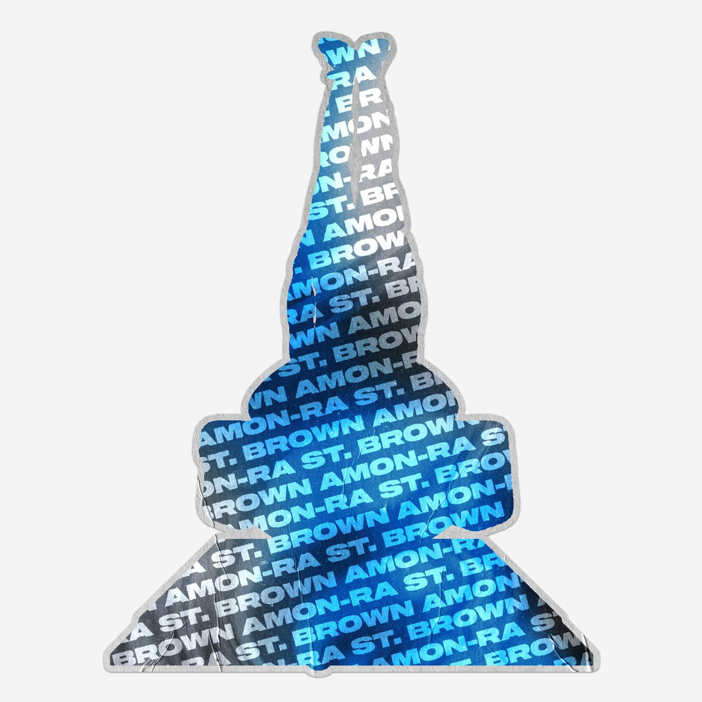 Amon Ra St Brown Detroit Lions Headstand Touchdown Celebration Bobbleh FOCO