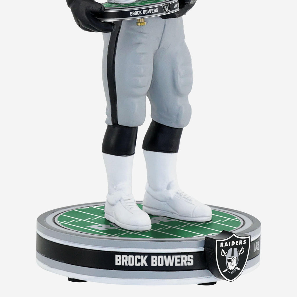 Brock Bowers Las Vegas Raiders Bobble Dubblz Bobblehead FOCO