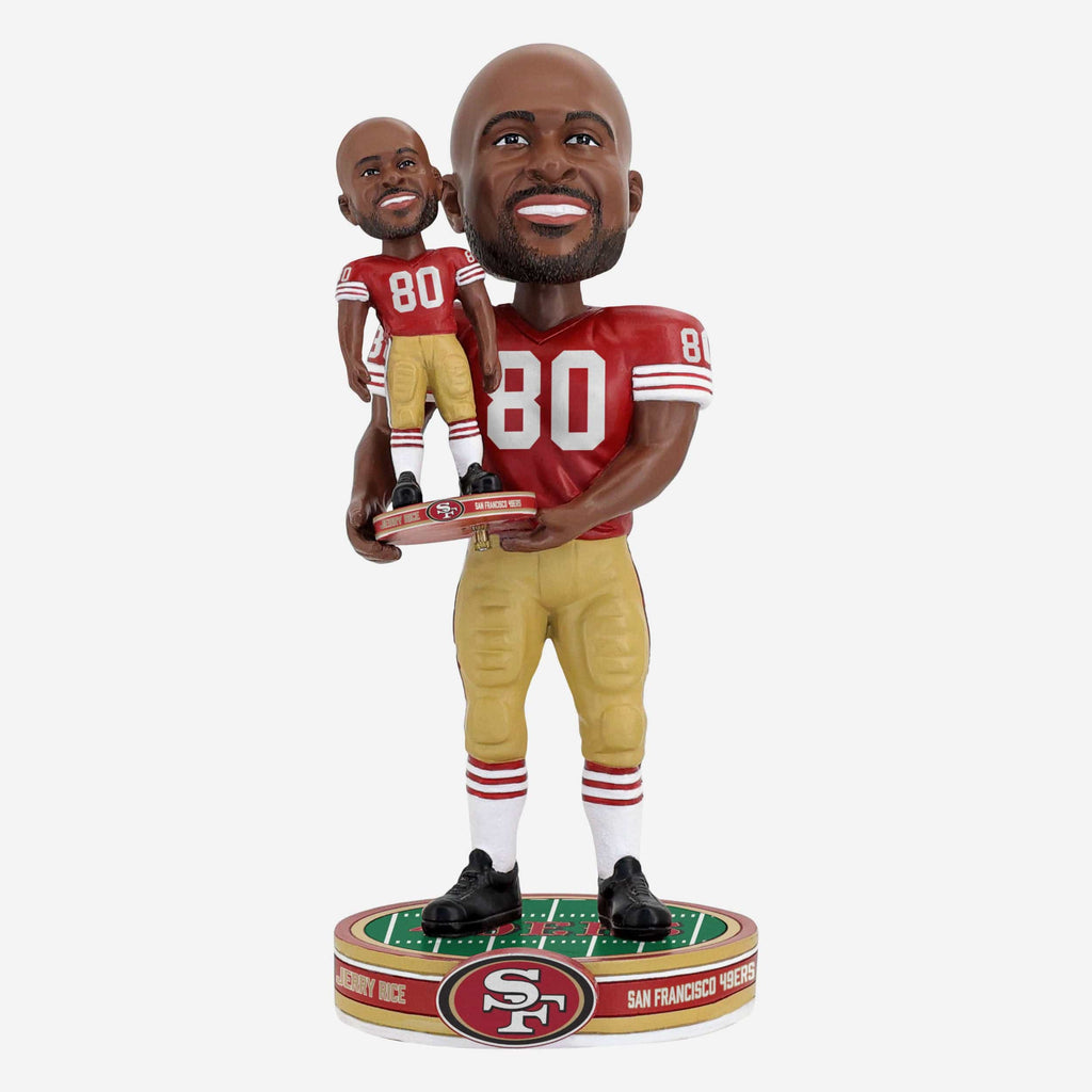 Jerry Rice San Francisco 49ers Bobble Dubblz Bobblehead FOCO