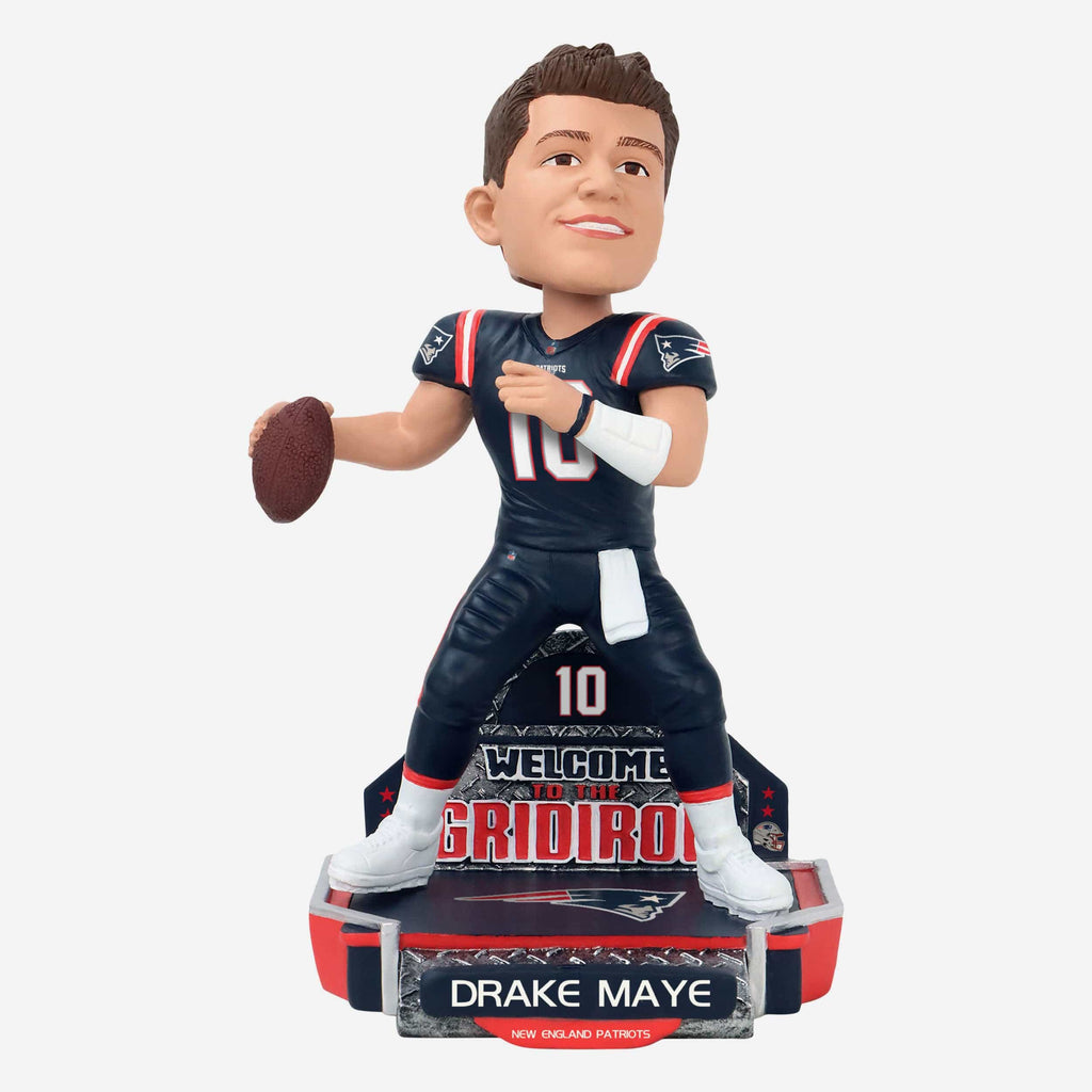 Drake Maye New England Patriots 2024 Rookie Series Bobblehead FOCO