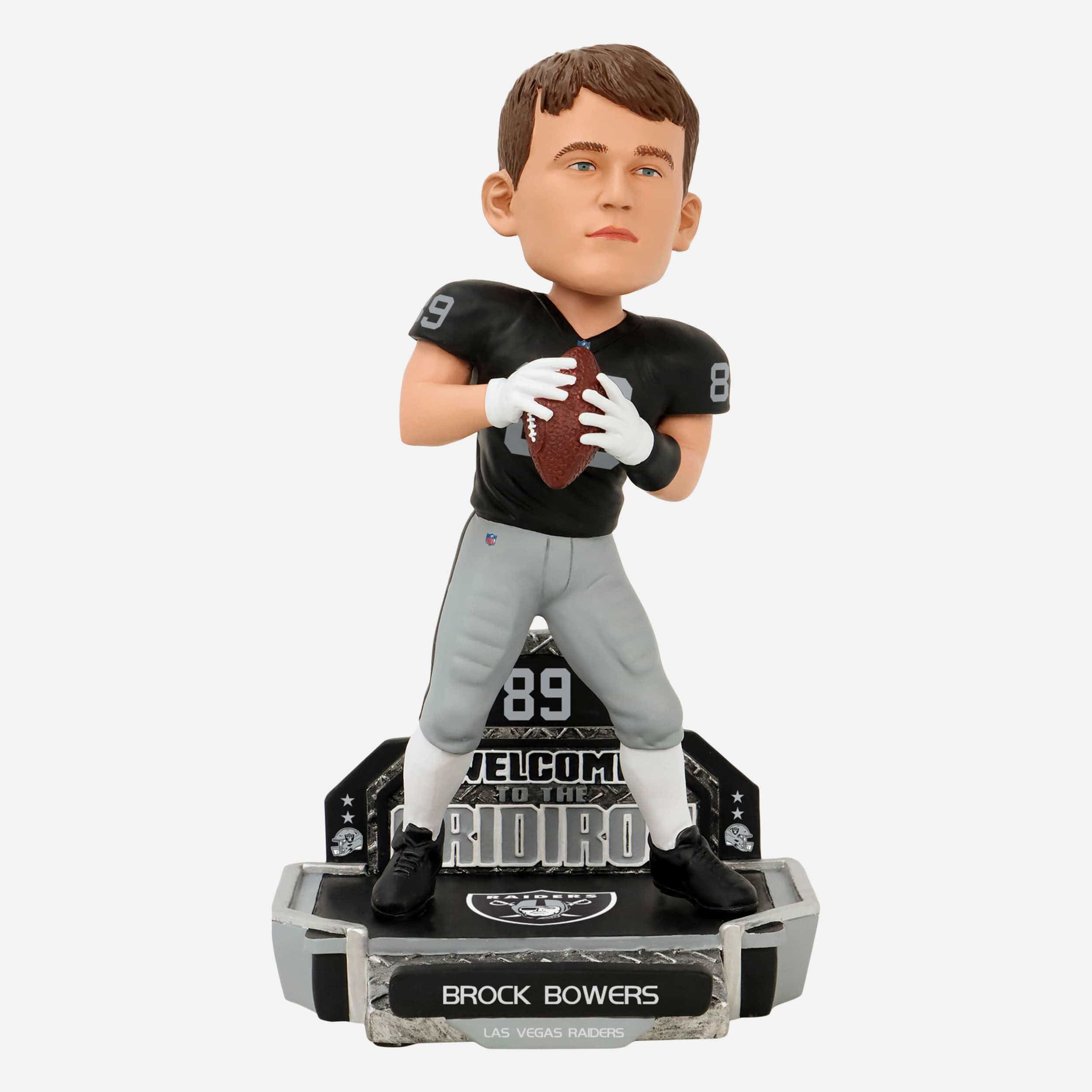 Brock Bowers Las Vegas Raiders 2024 Rookie Series Bobblehead FOCO