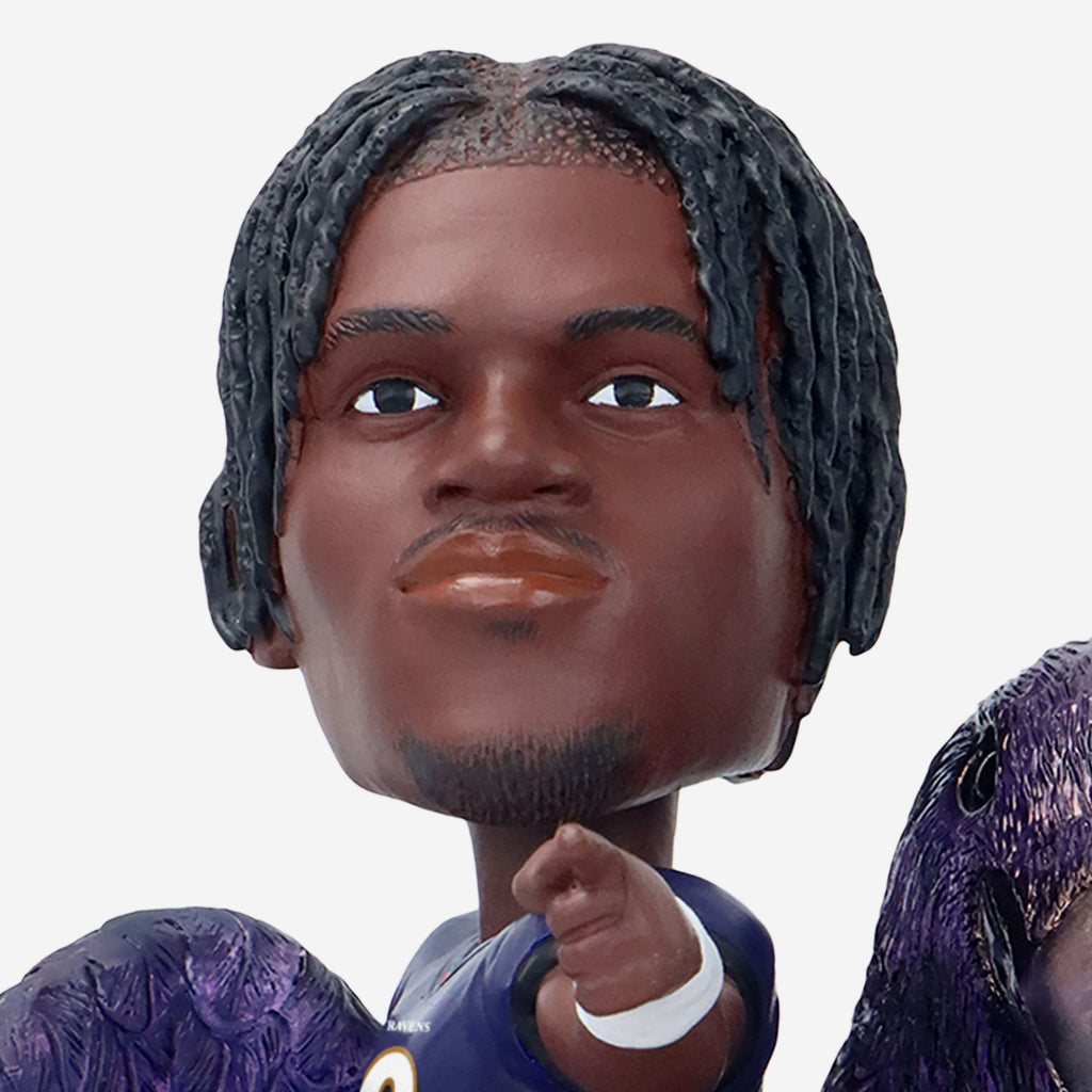 Lamar Jackson Baltimore Ravens Raven Spirit Animal Bobblehead FOCO