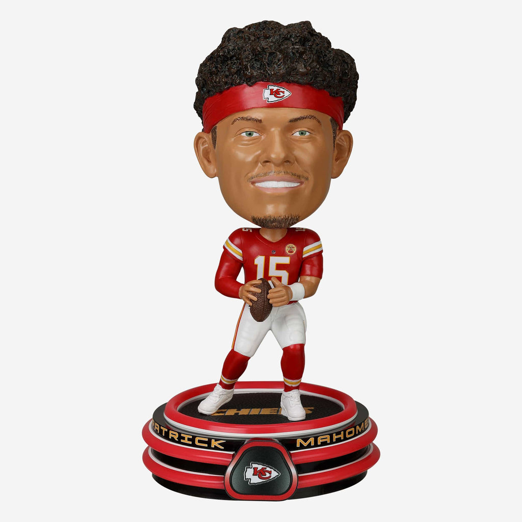 Patrick Mahomes Kansas City Chiefs LED Neon Bighead Bobblehead FOCO