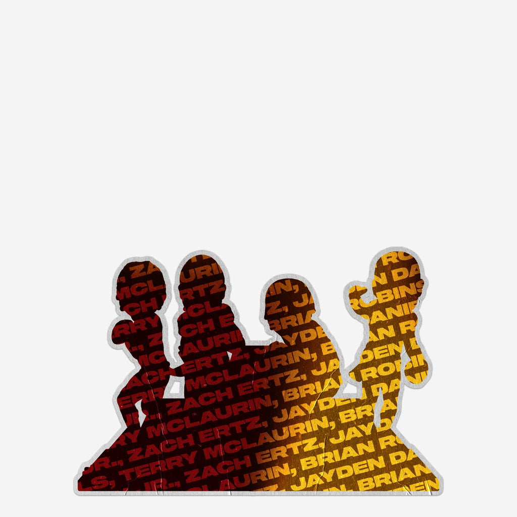 Washington Commanders 2024 NFL Playoffs Gamebreaker Mini Scene Bobbleh FOCO