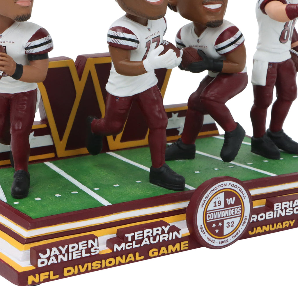Washington Commanders 2024 NFL Playoffs Gamebreaker Mini Scene Bobbleh FOCO