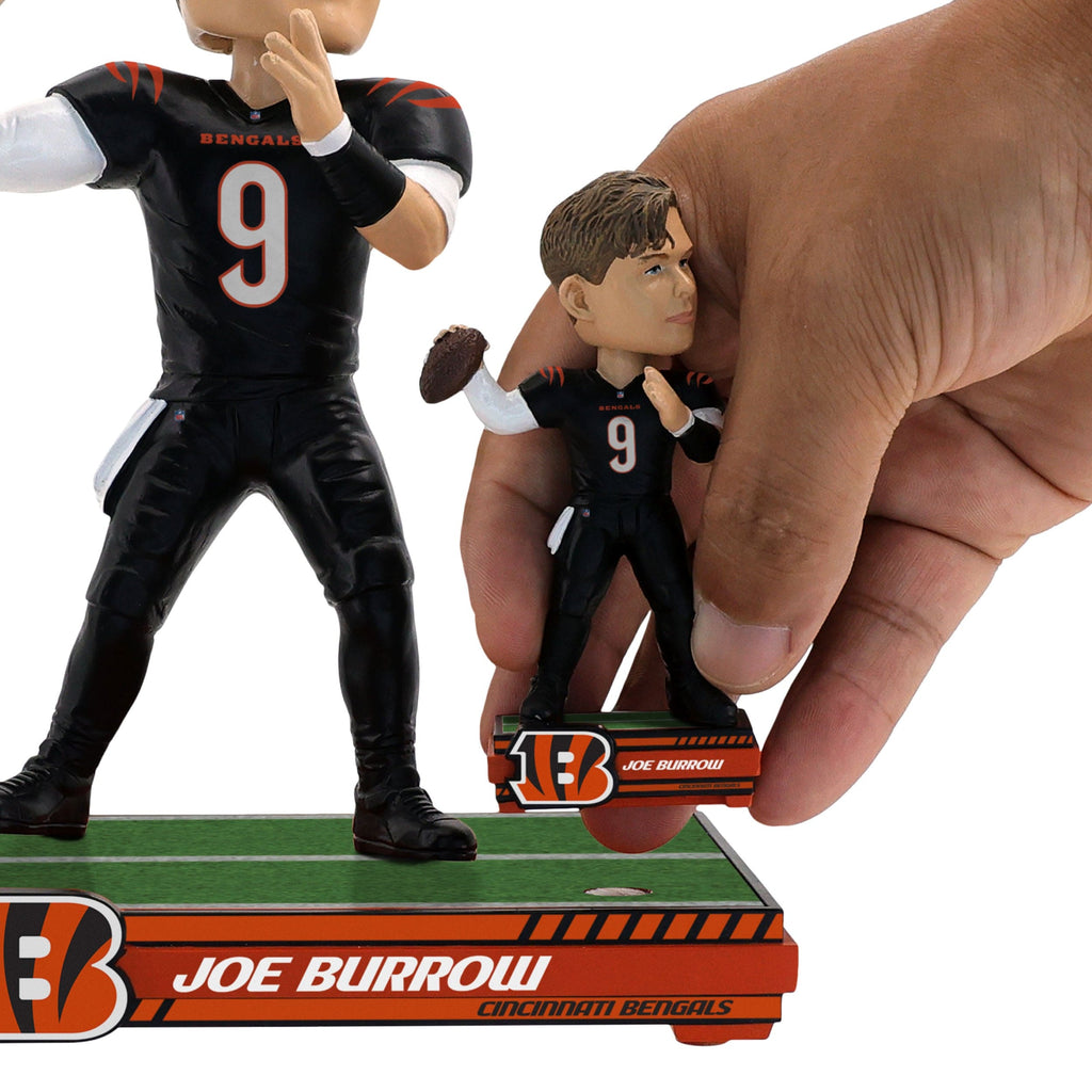 Joe Burrow Cincinnati Bengals Magnetized Bobble Dubblz Bobblehead FOCO