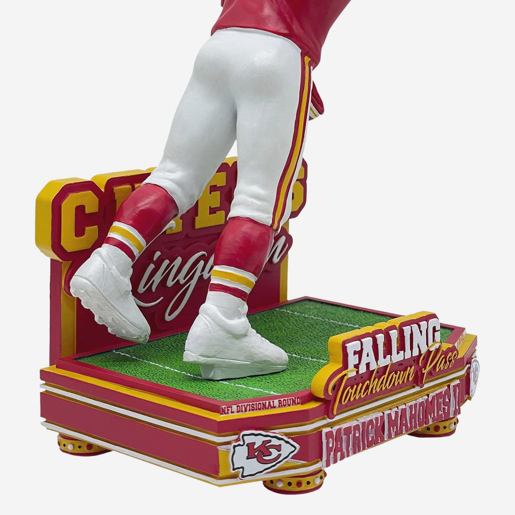 Patrick Mahomes Kansas City Chiefs 2024 NFL Playoffs Falling Touchdown FOCO