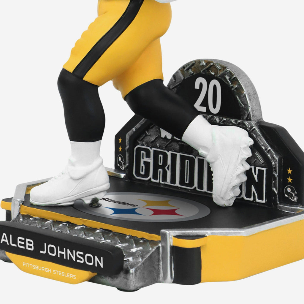 Kaleb Johnson Pittsburgh Steelers 2025 Rookie Series Bobblehead FOCO