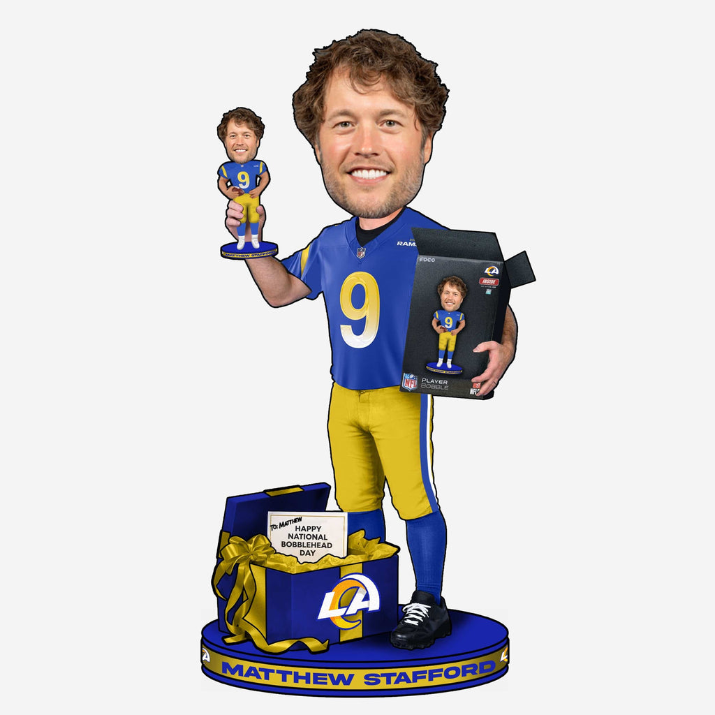 Matthew Stafford Los Angeles Rams National Bobblehead Day Bobblehead FOCO