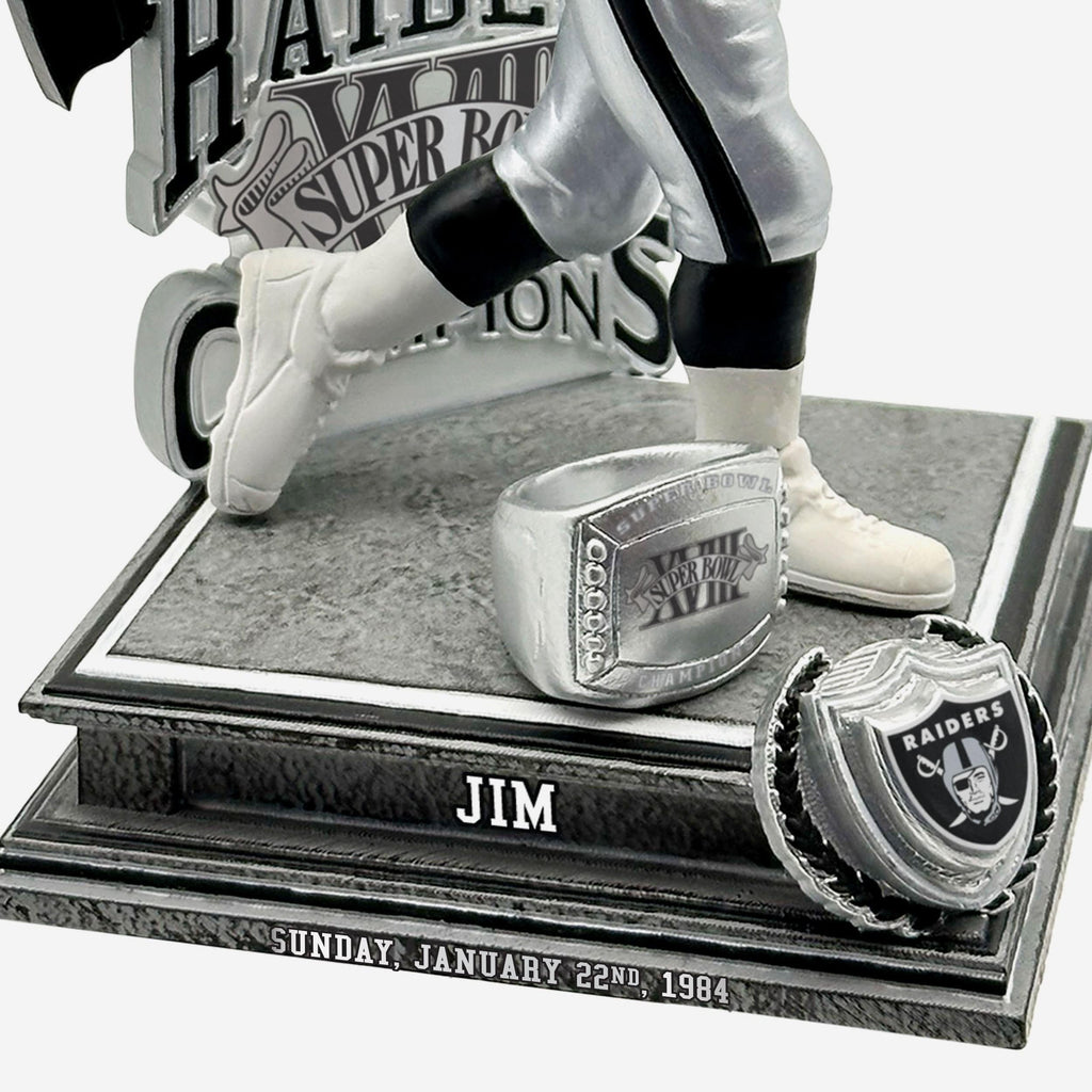 Jim Plunkett Las Vegas Raiders Super Bowl XVIII Champions 40th Anniver FOCO
