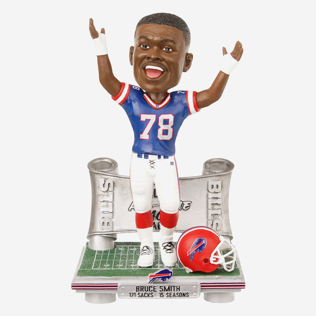 Bruce Smith Buffalo Bills All-Time Sack Leader Bobblehead FOCO
