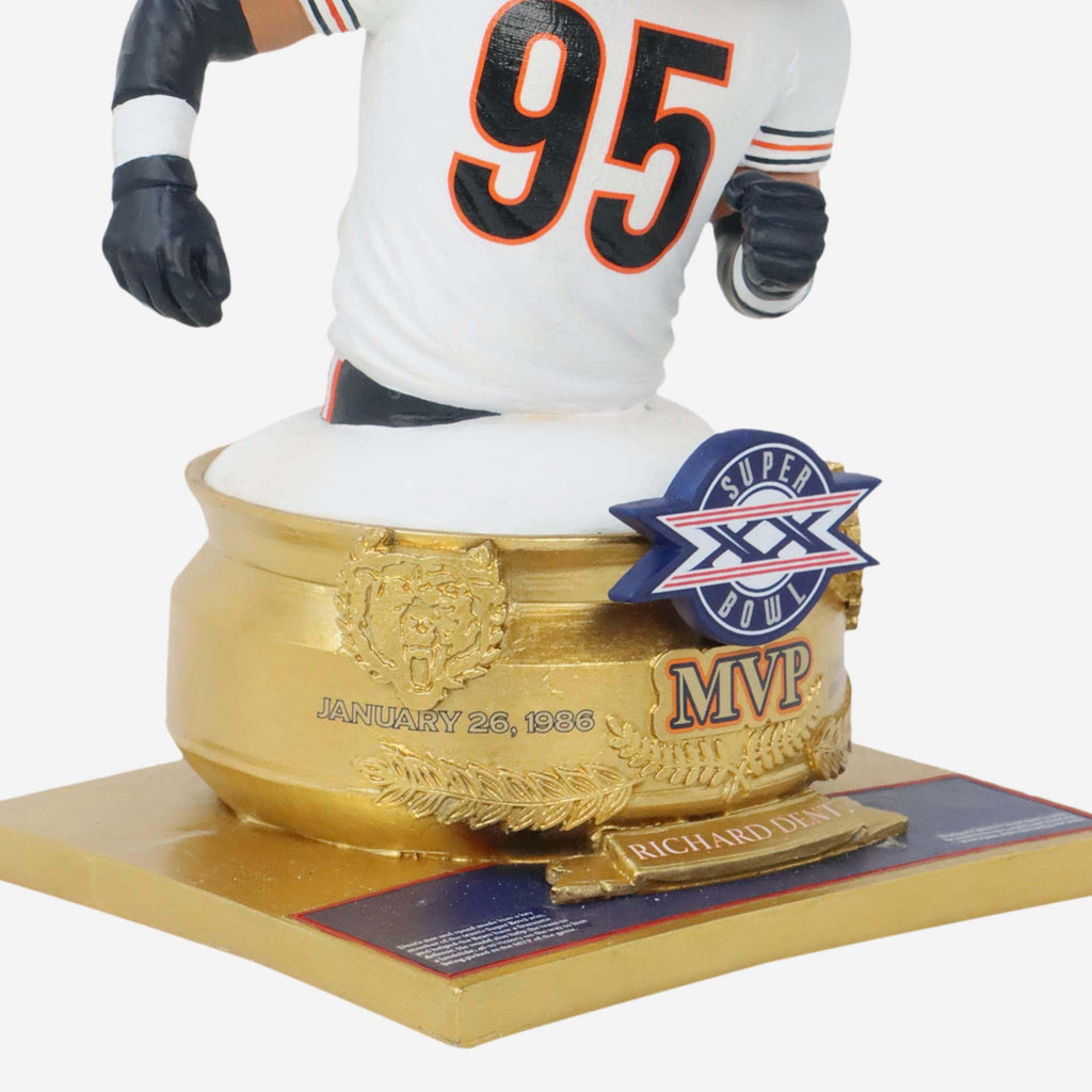 Richard Dent Chicago Bears Super Bowl XX MVP Bust Bighead Bobblehead FOCO