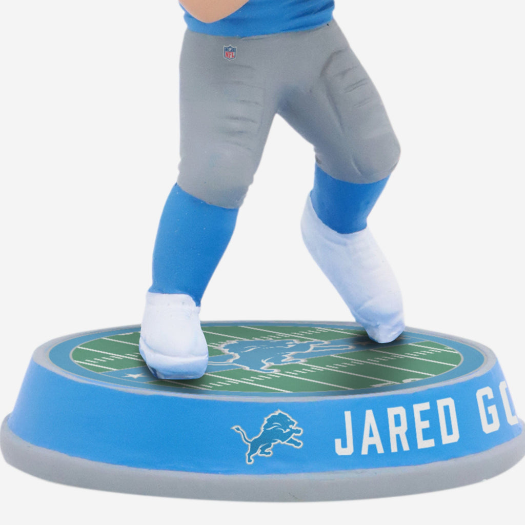Jared Goff Detroit Lions Retro Uniform Field Stripe Mini Bighead Bobbl FOCO