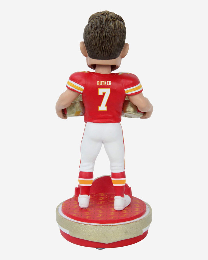 Harrision Butker Kansas City Chiefs Super Bowl LVIII Champions Bobbleh FOCO